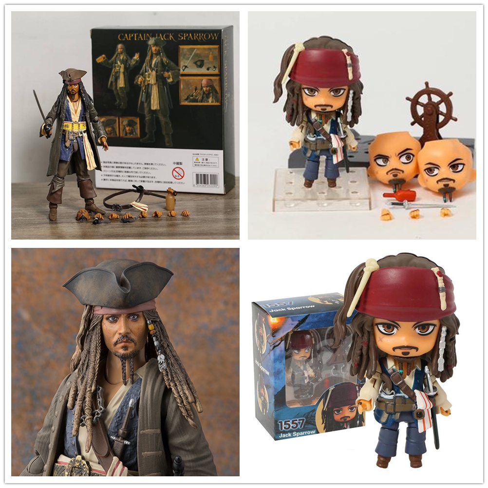 โมเดลฟิกเกอร์ Nendoroid SHF Pirates of The Caribbean 5 Dead ไม่มีแจ็ค ...