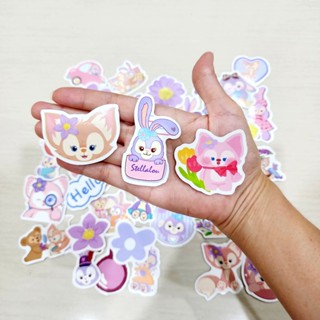 สติ๊กเกอร์ Lina Bell & Stella Lou ติดแน่น กันน้ำ ติดเคสมือถือ โน้ตบุ้ค ...