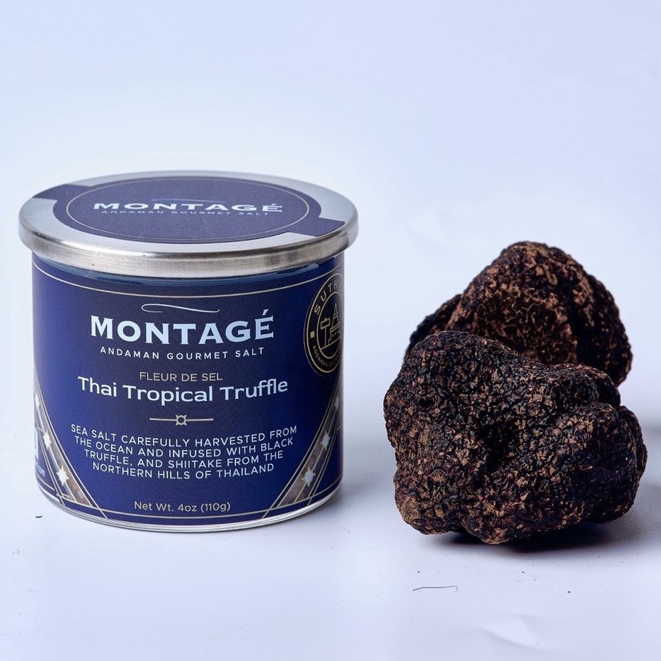 MONTAGE Fleur de Sel Truffle Salt | Thai Tropical Truffle เกลือรสไทยทร ...