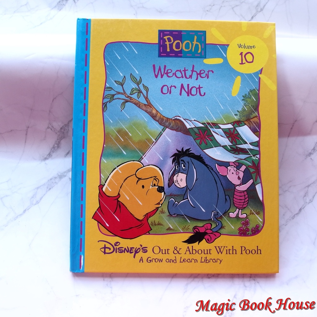 POOH; Weather or Not ; หนังสือนิทานเด็ก ภาษาอังกฤษ (มือสอง) ปกแข็ง ขนาด ...
