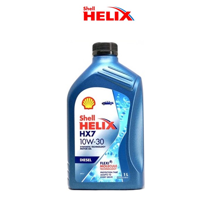 น้ำมันเครื่อง Shell Helix HX7 10w-30 ดีเซล 1 ลิตร | Shopee Thailand