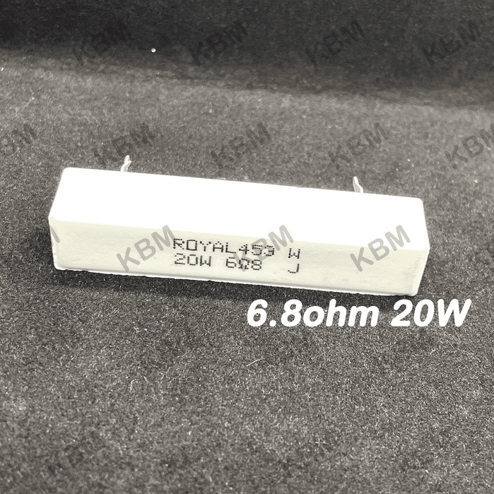 Resistor ตัวต้านทาน 6.8ohm 0.25W 0.5W 1W 2W 3W 20W | Shopee Thailand