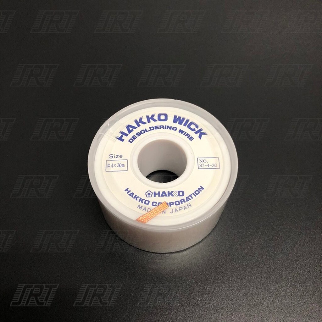 ลวดซับตะกั่ว |HW87-2-30,HW87-3-30,HW87-4-30 | HAKKO WICK | ขนาด1.5mm,2.0mm,2.5mm | ยาว 30 เมตร ...