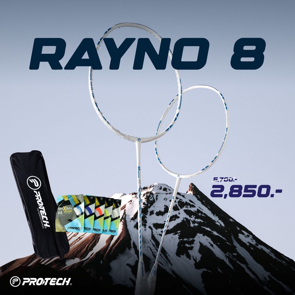 Protech Sports ไม้แบดมินตัน รุ่น Rayno 8 | Shopee Thailand