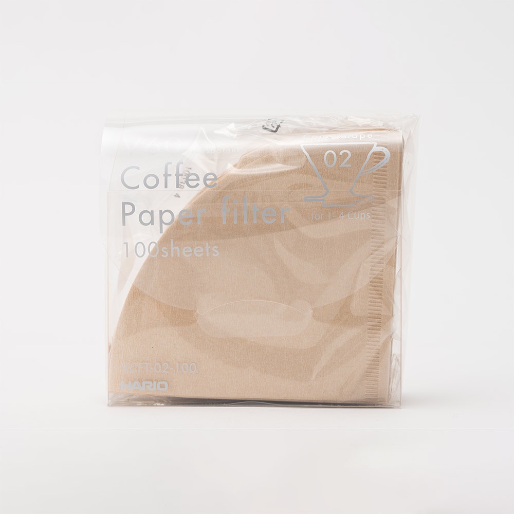 HARIO VDFT-02T V60 Paper filter Transparent Coffee drip 02M For 1 4 ...
