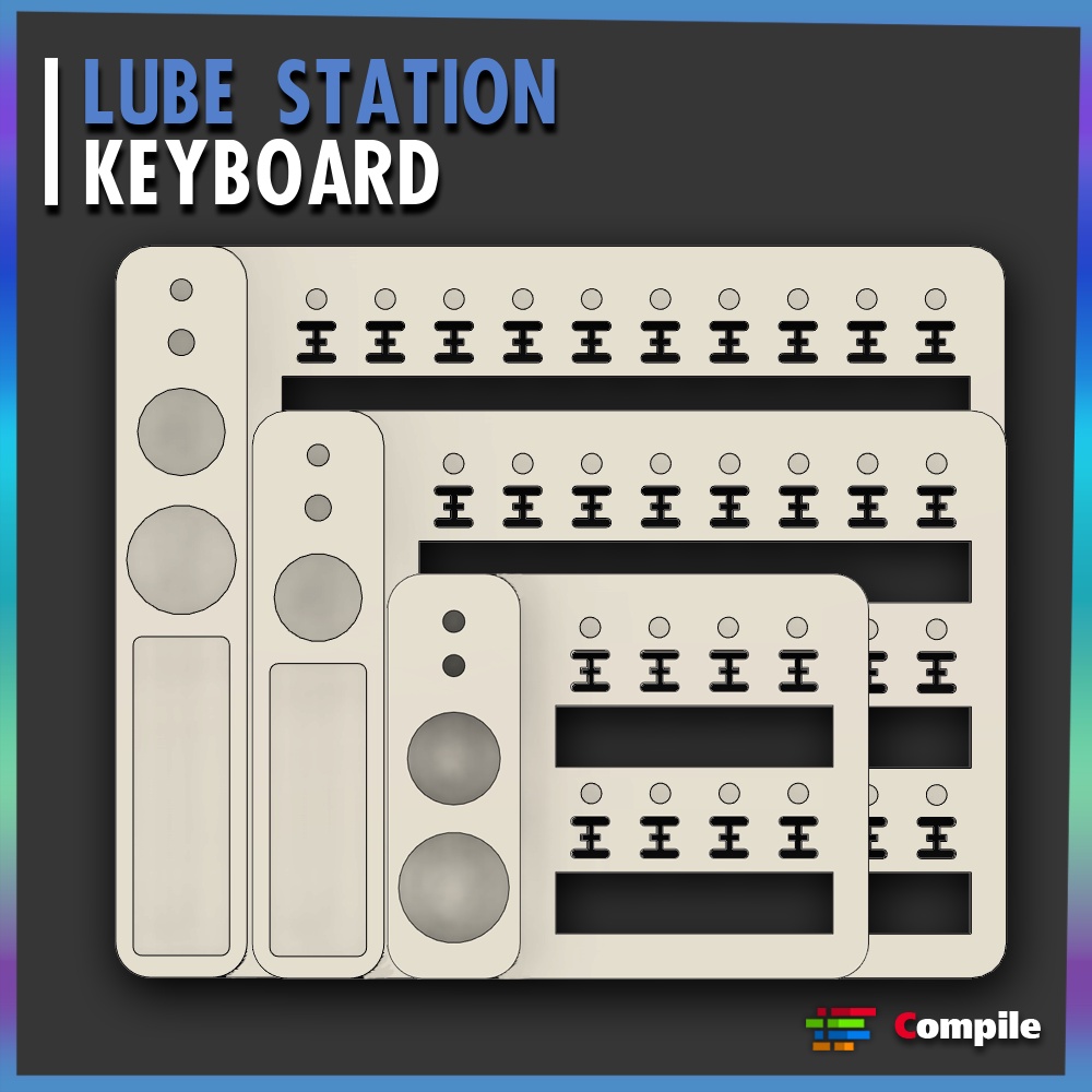 Lube Station ฐานลูปสวิตช์คีย์บอร์ด มี 3 ขนาด Lube Station (รับประกัน ...
