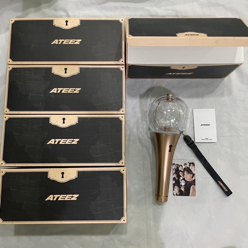 [ พร้อมส่ง, มีการ์ด] ATEEZ - Official Light Stick Ver.2 | แท่งไฟเอทีซ ...