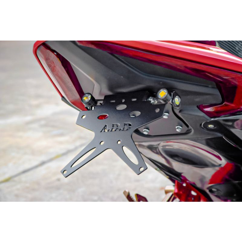 GPX DEMON GR200R 2v,4v ท้ายสั้ตรงรุ่น + ไฟเลี้ยว led 12V ท้ายสั้นพับได้ | Shopee Thailand