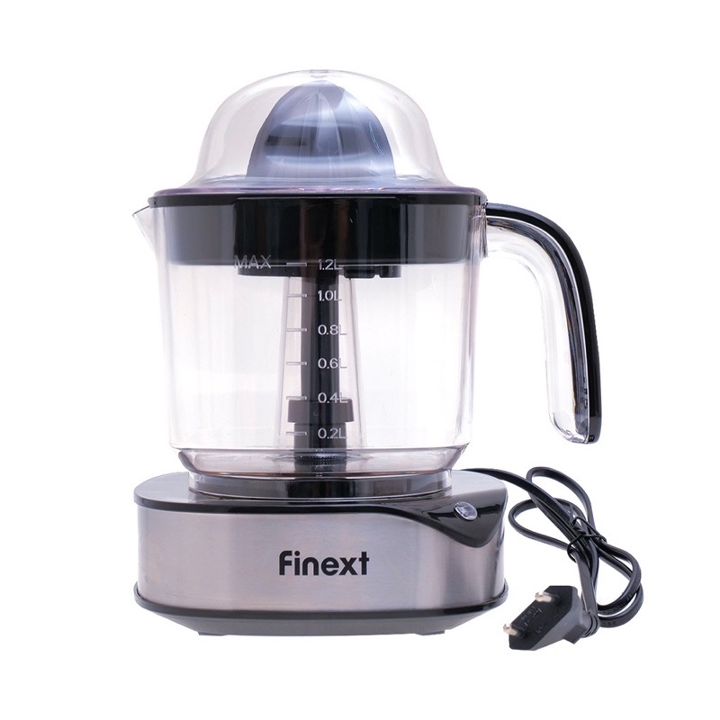 🍹FINEXT เครื่องคั้นน้ำส้ม 1.2 ลิตร 40 วัตต์ รุ่น FN-J03 | Shopee Thailand