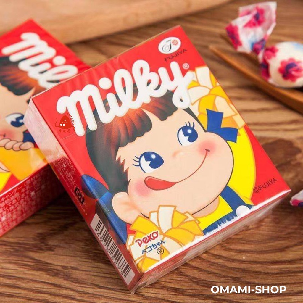 ลูกอม Milky ลูกอมรสนม Fujiya Peko Milky ลูกอมเคี้ยวหนึบ ขนาด25-40g ขนม หอมกลิ่นนม | Shopee Thailand