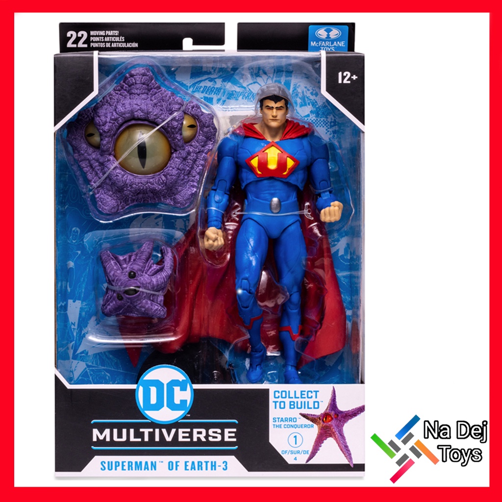 Superman Earth-3 (Starro BAF) DC Multiverse McFarlane Toys 7" Figure ...