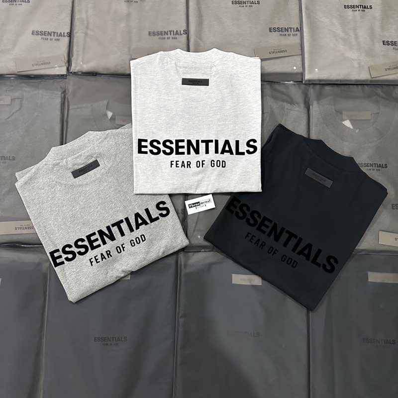 [เก็บโค้ด ลด 30%] เสื้อ FOG SS22 Fear of God ESSENTIALS T-Shirt ของแท้ พร้อมส่ง | Shopee Thailand