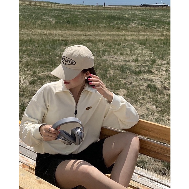 cpjgirlxx | UNDERSON ZIP-UP JUMPER - 2col [11.11] เสื้อสเว็ตเตอร์ ซิปบน โปโล เกาหลี | Shopee ...