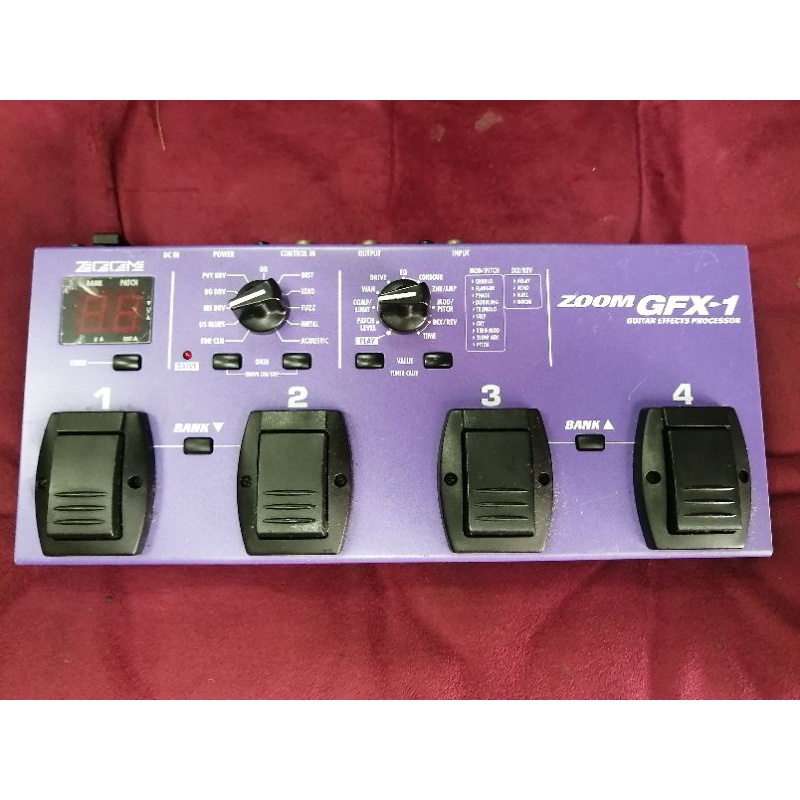 ZOOM GFX-1 GUITAR EFFECTS PROCESSOR | Shopee Thailand