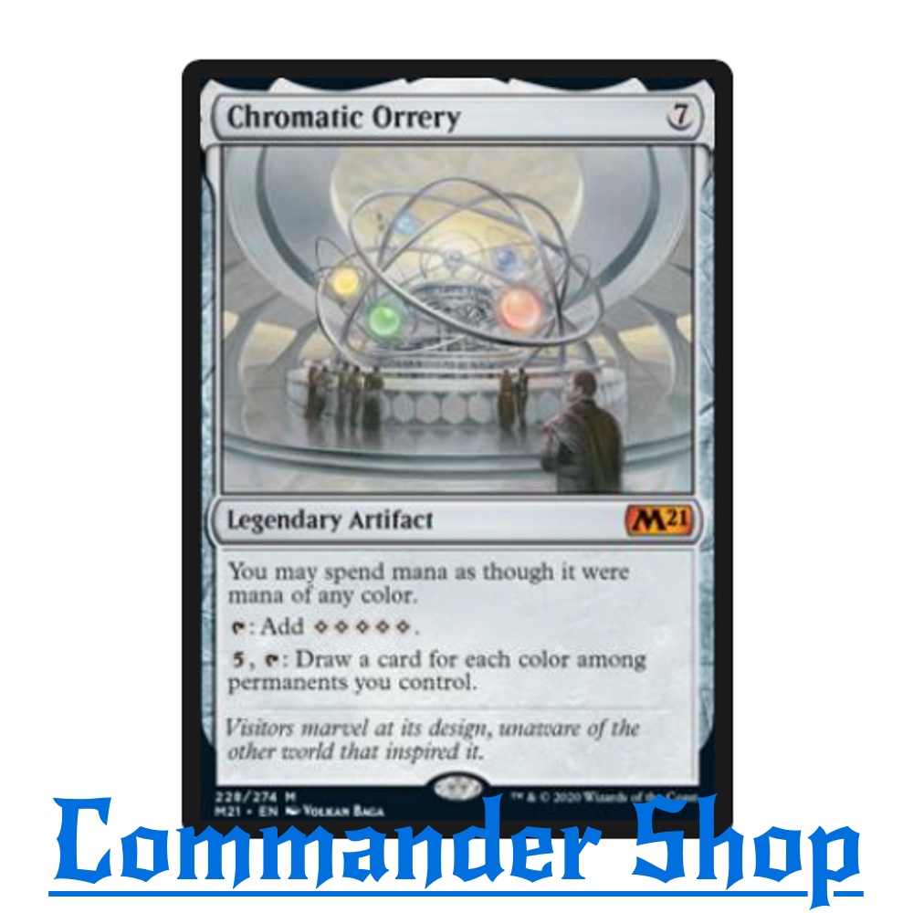 Chromatic Orrery (Legendary Artifact) Colorless Mv7 Draw ให้สี Any ...