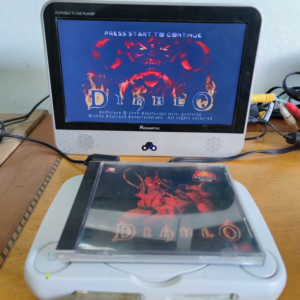 DIABLO [ENG] [bootleg] ภาษาอังกฤษ แผ่นก๊อปปั้ม PlayStation [PS1] เล่น ...