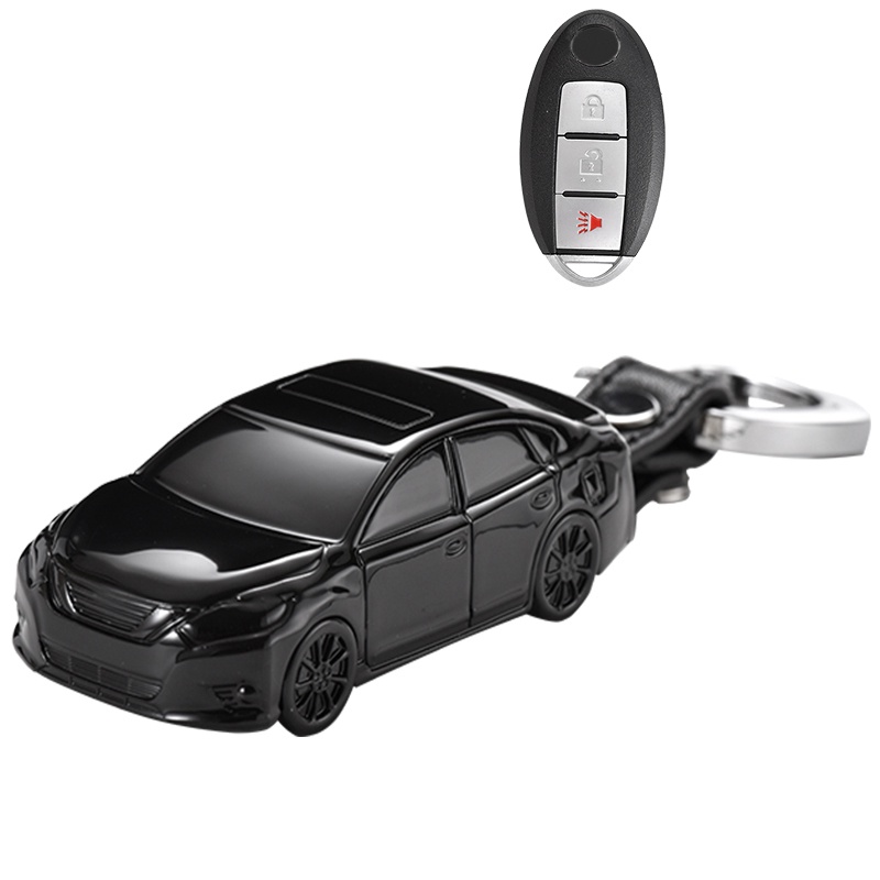 Car Shape Model Car Key Fob Case Suit For NISSAN Key Fob Cover Case ...