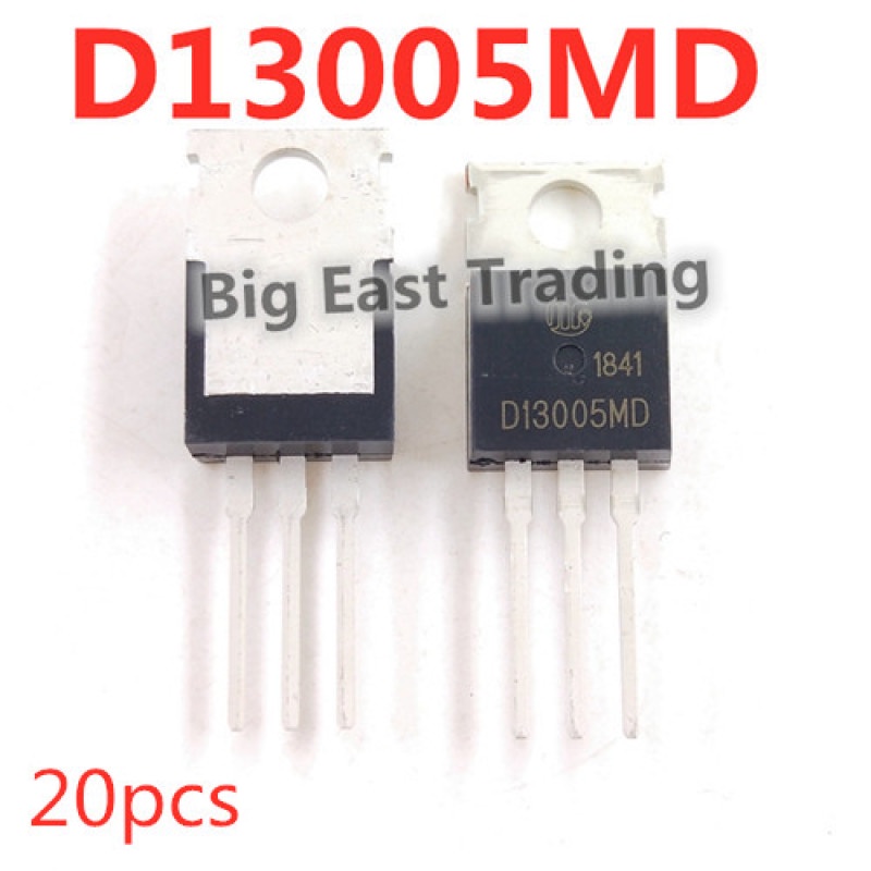 มอสเฟต D13005MD TO-220 รับประกันคุณภาพ 20 ชิ้น | Shopee Thailand