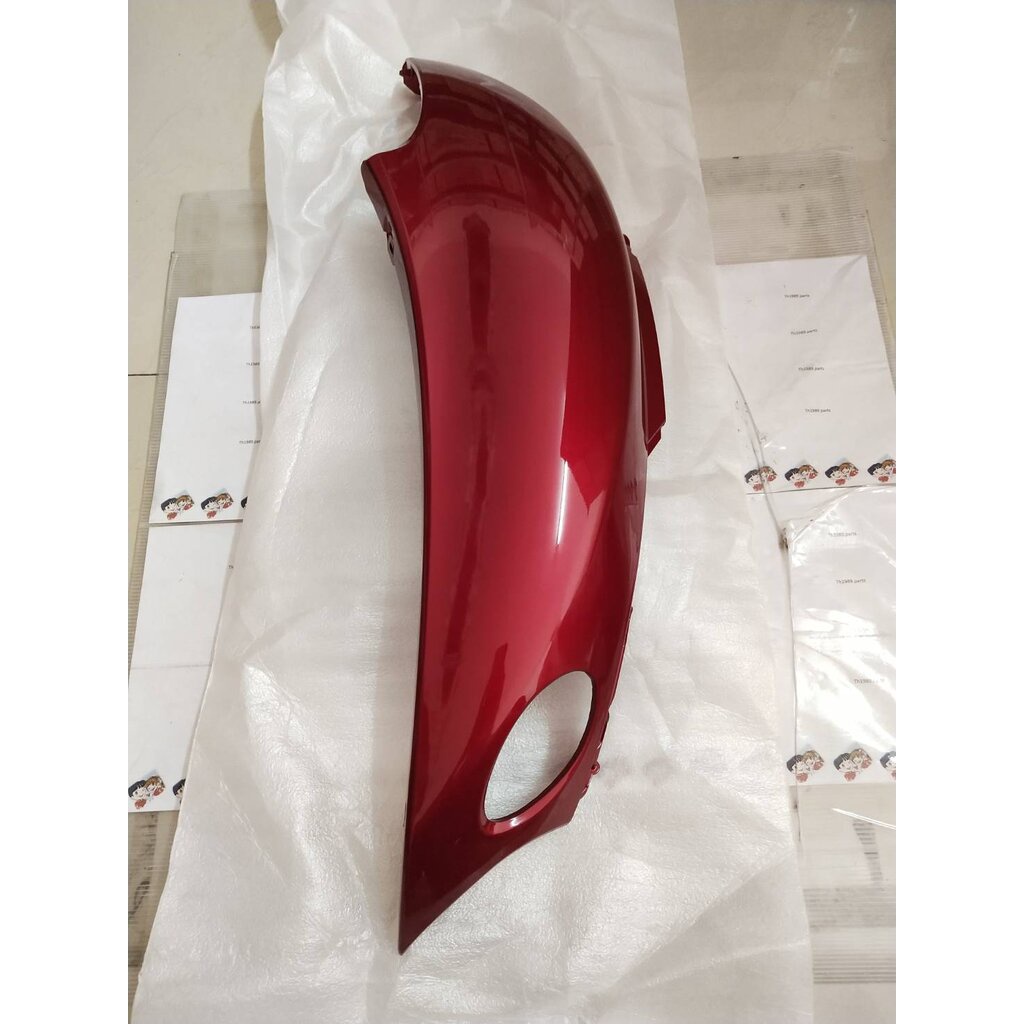 ฝาข้างซ้ายตัวยาวสีแดง สำหรับรุ่น FINO อะไหล่แท้ YAMAHA 4D0-F1711-00-PF ...