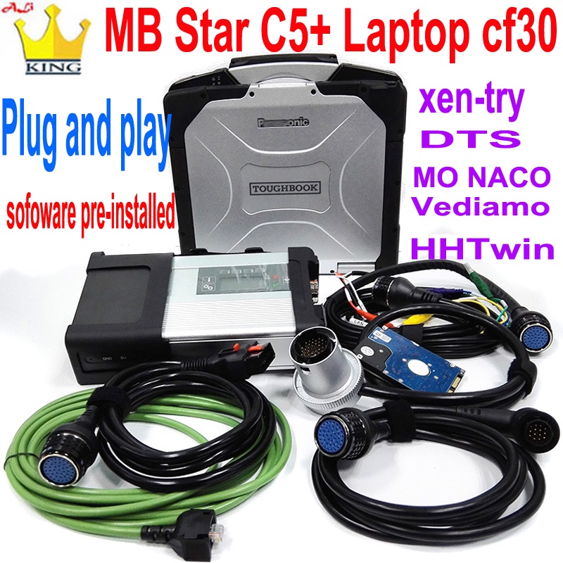 AMB Star C5 SD Connect Multiplexer with wifi laptop CF30 CF19 Toughbook ...
