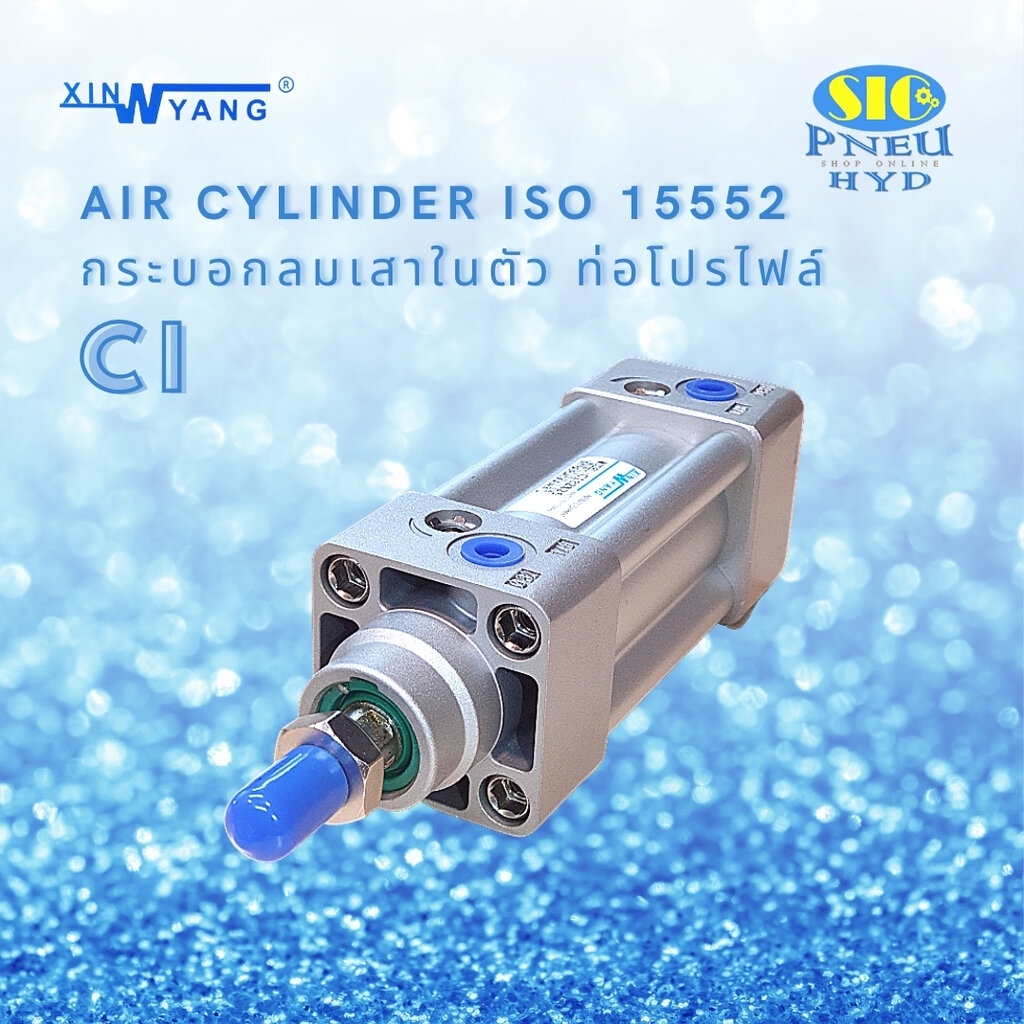 กระบอกลม CI-125 AIR CYLINDER Bore 125 เทียบ AIRTAC SAI SERIES ISO15552 / ISO6431 | Shopee Thailand
