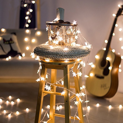 ไฟดาวระย้า ไฟled Star ไฟแต่งห้อง ไฟจัดกิจกรรมตามเทศการต่างๆ (ใส่ถ่าน ...