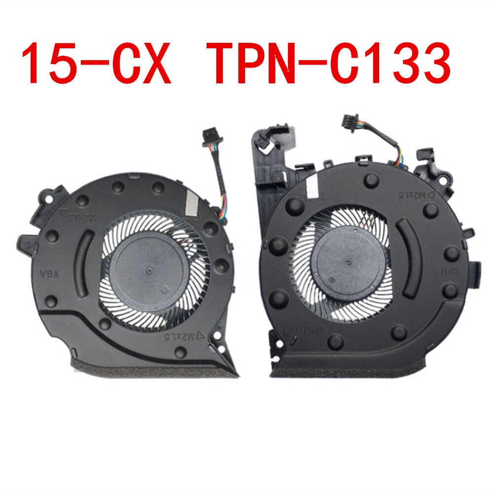 Kl แล็ปท็อปใหม่ CPU GPU พัดลมระบายความร้อน Cooler สําหรับ HP Pac Gaming ...