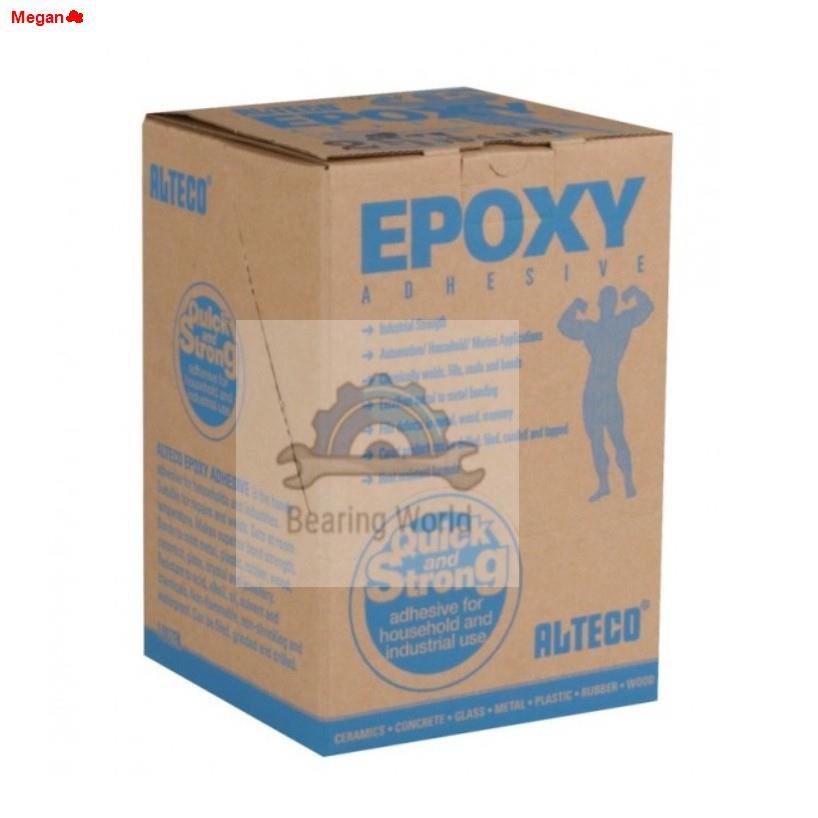 จัดส่งทันทีALTECO อีพ๊อกซี่ กาวติดเหล็ก กาวติดเหล็กหลอดคู่ 2 ตัน ( 2T ) สูตรแห้งเร็ว ใน 4 นาที ...
