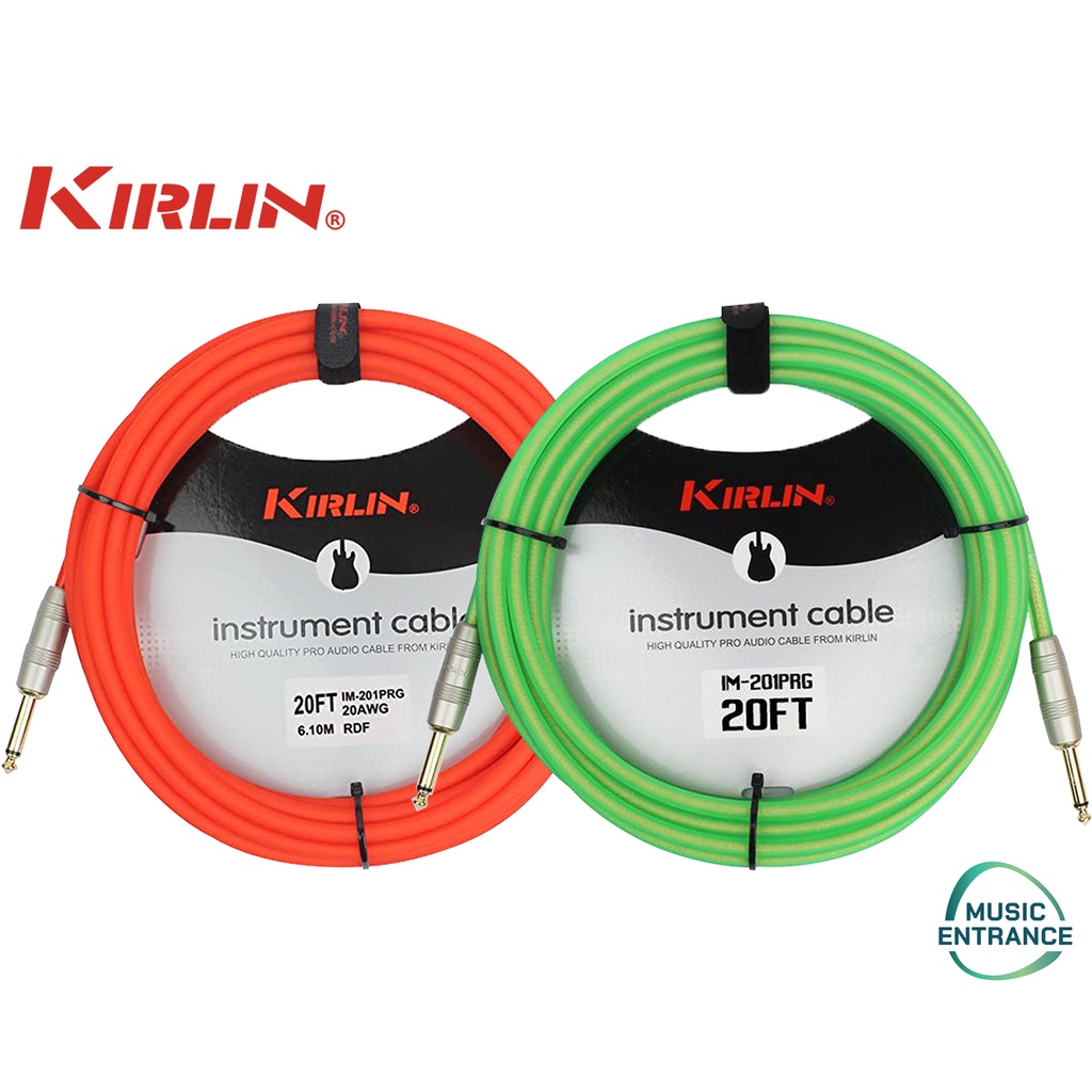 Kirlin IM-201PGR Premium Instrument Cable 6 เมตร | Shopee Thailand
