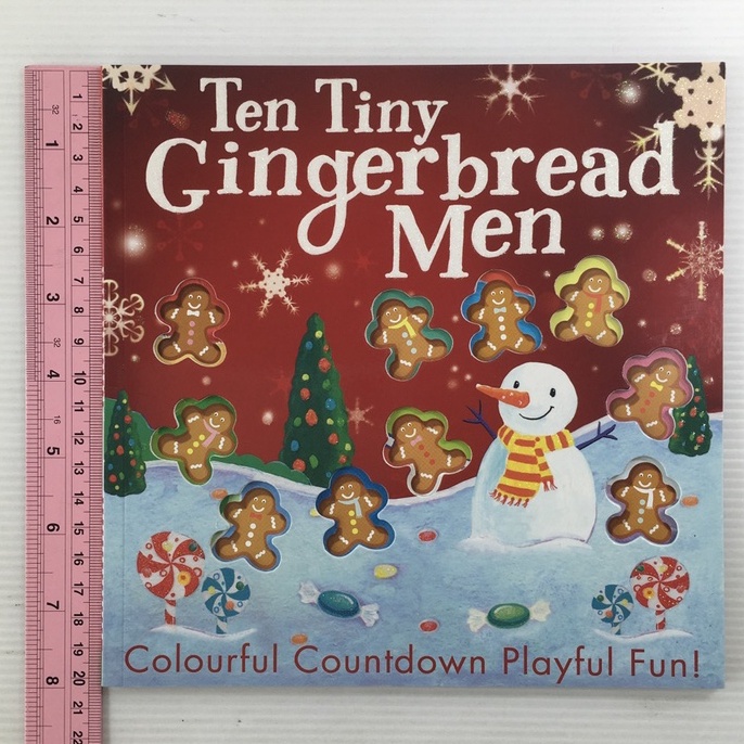 Ten Tiny Gingerbread Men หนังสือปกอ่อนมือสองสภาพดี | Shopee Thailand