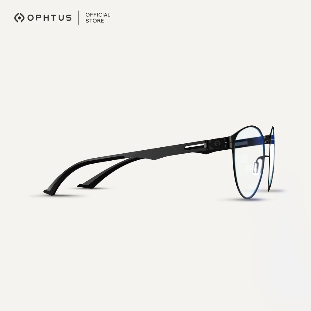 OPHTUS รุ่น Phantom เลนส์ RetinaX Clear สี Black แว่นกรองแสงสำหรับเกมเมอร์ แว่นกรองแสง | wayoza.com