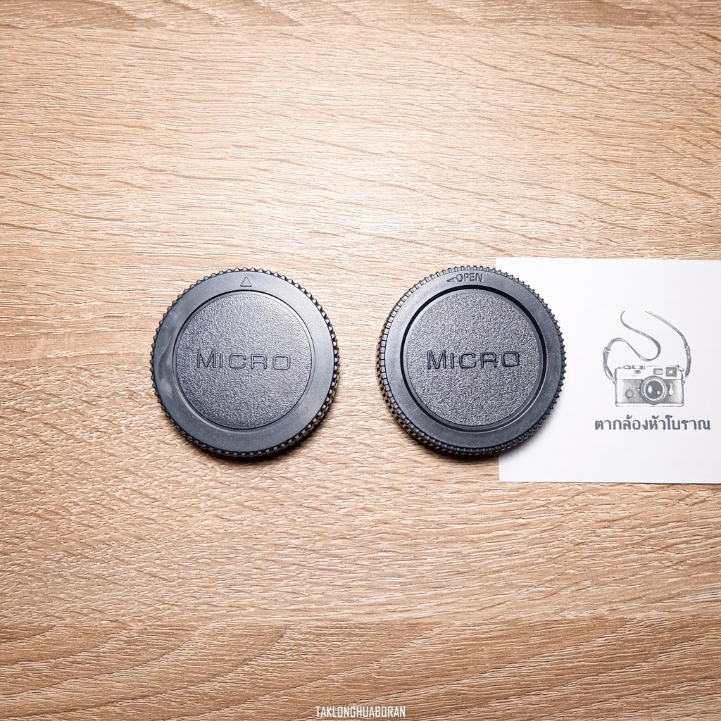 Body caps+Rear lens caps | ฝาปิดบอดี้+ฝาปิดท้ายเลนส์ สำหรับกล้อง ...