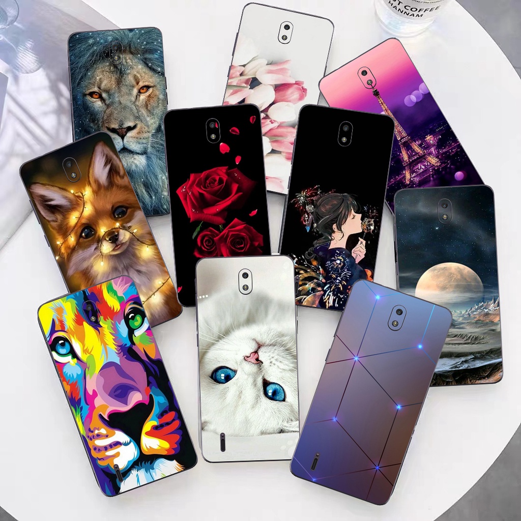 เคส Nokia C01 Plus แฟชั่นสไตล์เพ้นท์ลายปลอกซิลิโคน TPU ปกอ่อน | Shopee ...