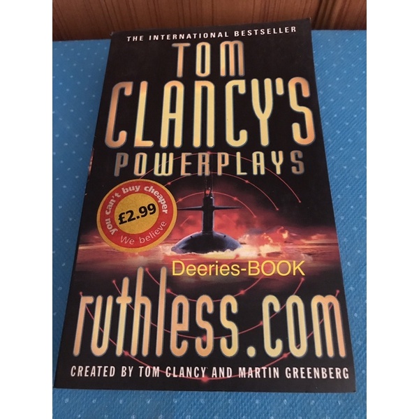 หนังสือ Ruthless.com - Tom Clancy's Powerplays | Shopee Thailand