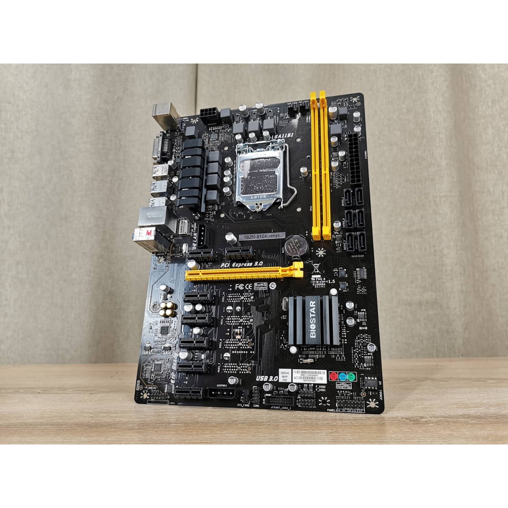 เมนบอร์ด(mainboard) BIOSTAR TB250 BTC+ (socket 1151) | Shopee Thailand