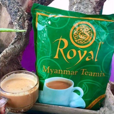 ชาพม่า Royal tea mix 3in1 รสชาติเข้มข้นหอมกลิ่นชาแท้ (แพ็ค 30 ซอง ...