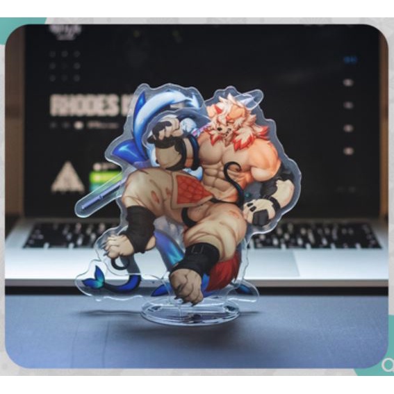 (สินค้ามือหนึ่ง) โมเดลตั้งโต็ะลายการ์ตูน ประเภท Kemono / Furry ...