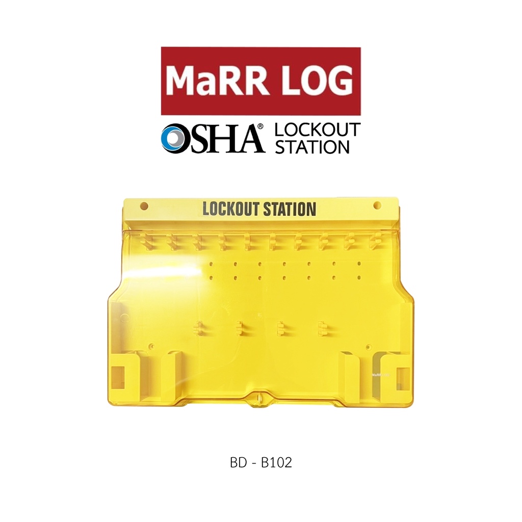 อุปกรณ์จัดเก็บล็อคเอาท์ Advanced Lockout Station 10-20 lockout BD-B102 ...