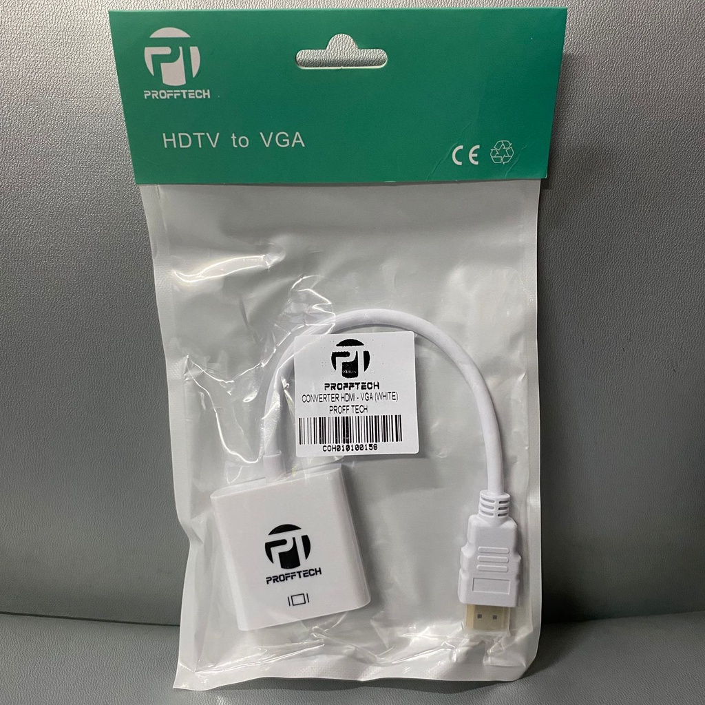 Profftech Converter สาย HDMI Male to VGA Female | Shopee Thailand
