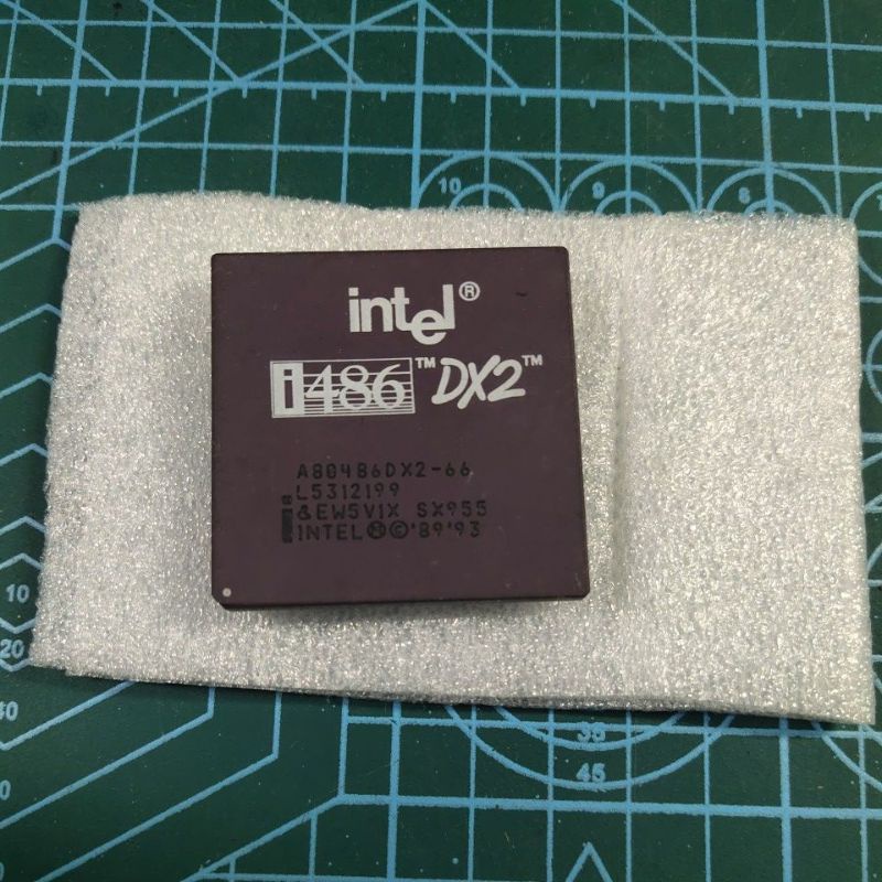 cpu intel dx2 i486 มือสอง ของสะสม2 | Shopee Thailand