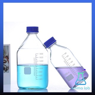 ขวดแก้ว ขวดสารเคมี แบบฝาเกลียว ขนาด 250, 500,1000,2000ml, Duran Bottle ...