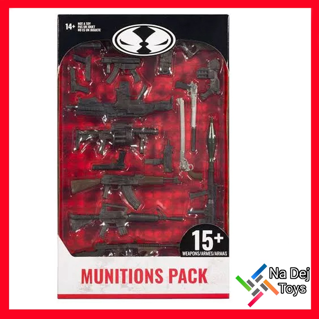 Munitions Pack Weapons McFarlane Toys 7" Figure มิวนิชั่นส์ แพค ชุด ...