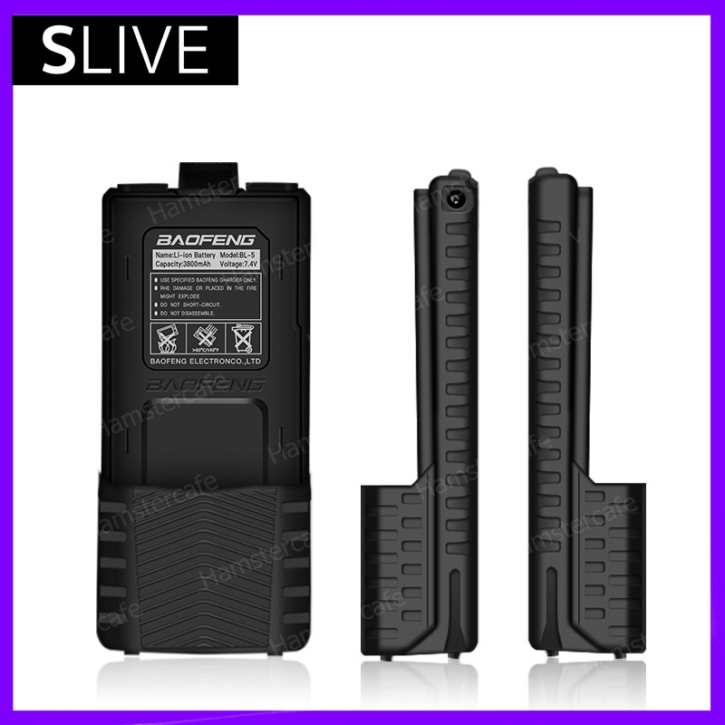 แบตเตอรี่ IC-V90/UV95 IC-UV97T STANDARD E-350 BAOFENG UV5R/UV-5RE BL-5 BATTERY 7.4V 3800mAHh ...