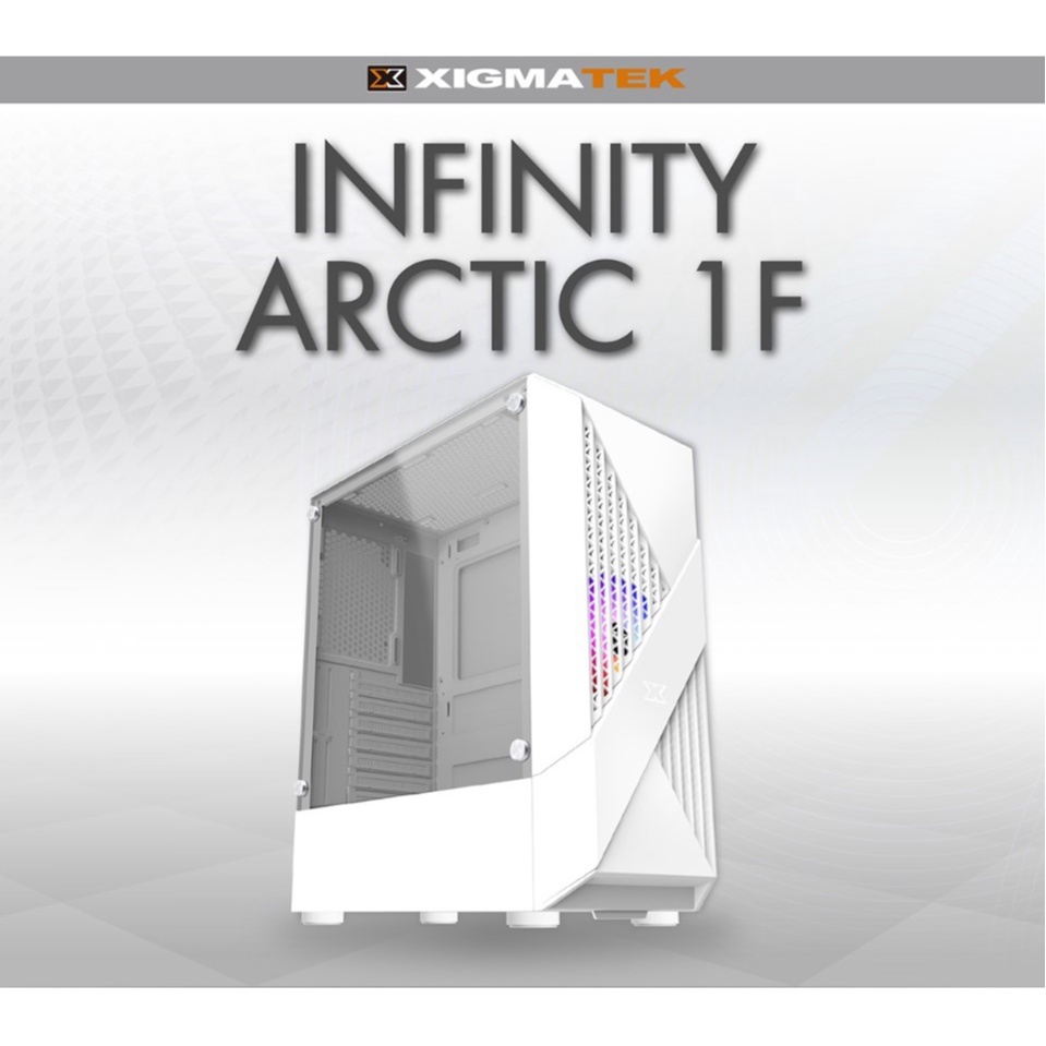 เคสเกมมิ่ง Xigmatek Computer Case ATX รุ่น INFINITY มาพร้อมพัดลม RGB 4 ...