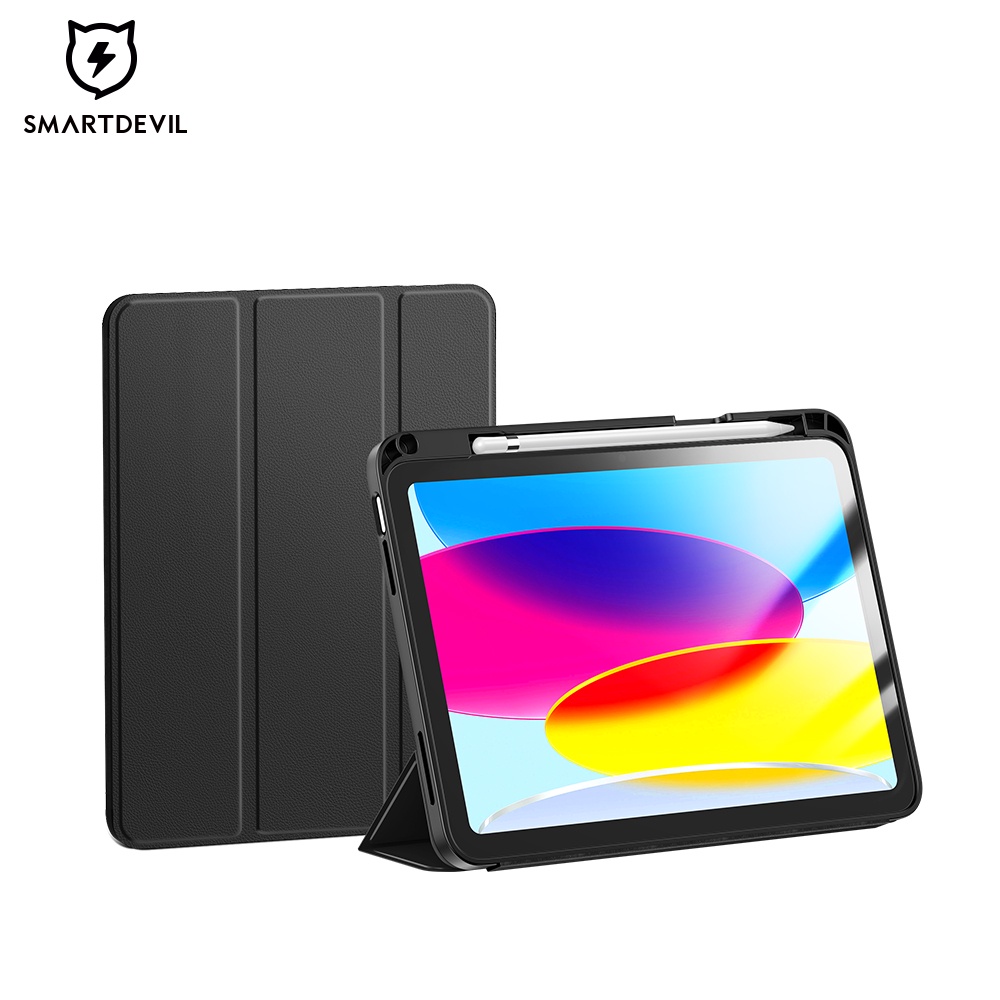 Smartdevil เคสแท็บเล็ต ซิลิโคนนิ่ม ฝาพับ สําหรับ iPad 10th iPad Pro 2020 2021 2022(11 นิ้ว ...
