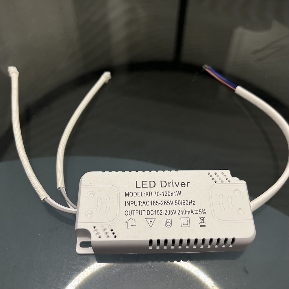 อะแดปเตอร์ไดร์เวอร์ LED AC165-265V แบบเปลี่ยน สําหรับไฟเพดาน LED 8-24W 24-36W 18-40W 40-60W 60 ...