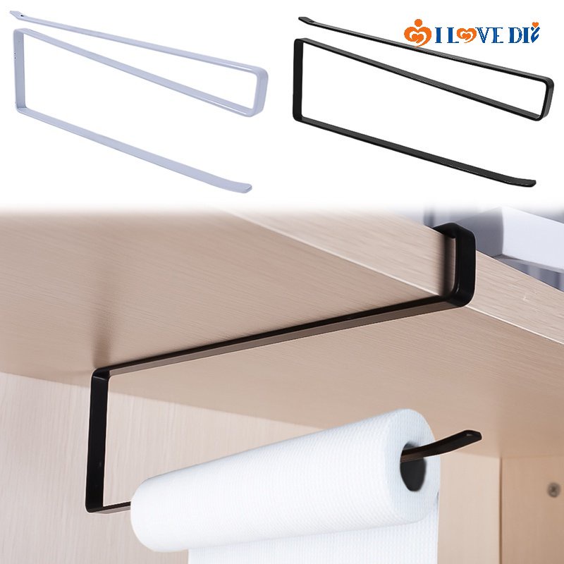Creative Simple Geometry Iron Roll Paper Hanging Shelf/ Cabinet Mounted ...
