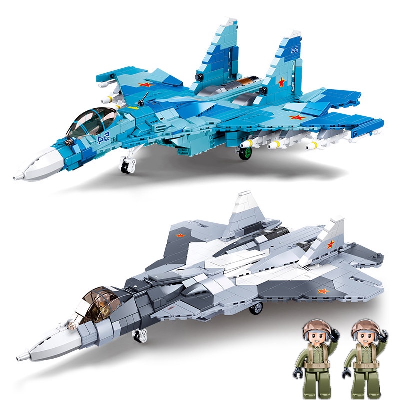 ♀ Sluban Military Air Force Weapon Sukhoi Su 27 Su 57 Flanker Fighter ...