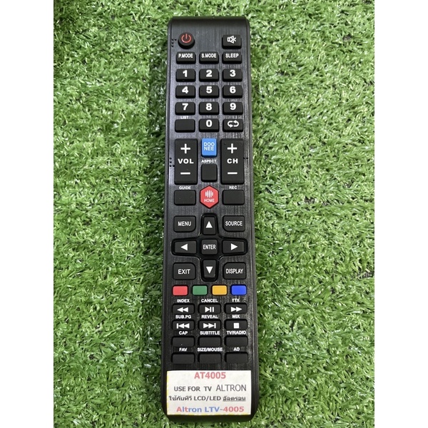 รีโมท TV รุ่น AT4005 (USE FOR TV ALTRON) ตามภาพใส่ถ่านใช้งานได้เลย ...