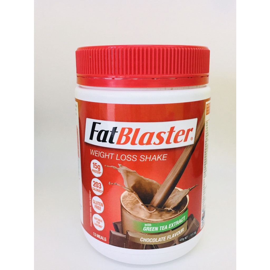 Fat Blaster Weight Loss Shake 430g _ลดน้ำหนัก_อาหารทดแทน มิลค์เชค แคลอ ...